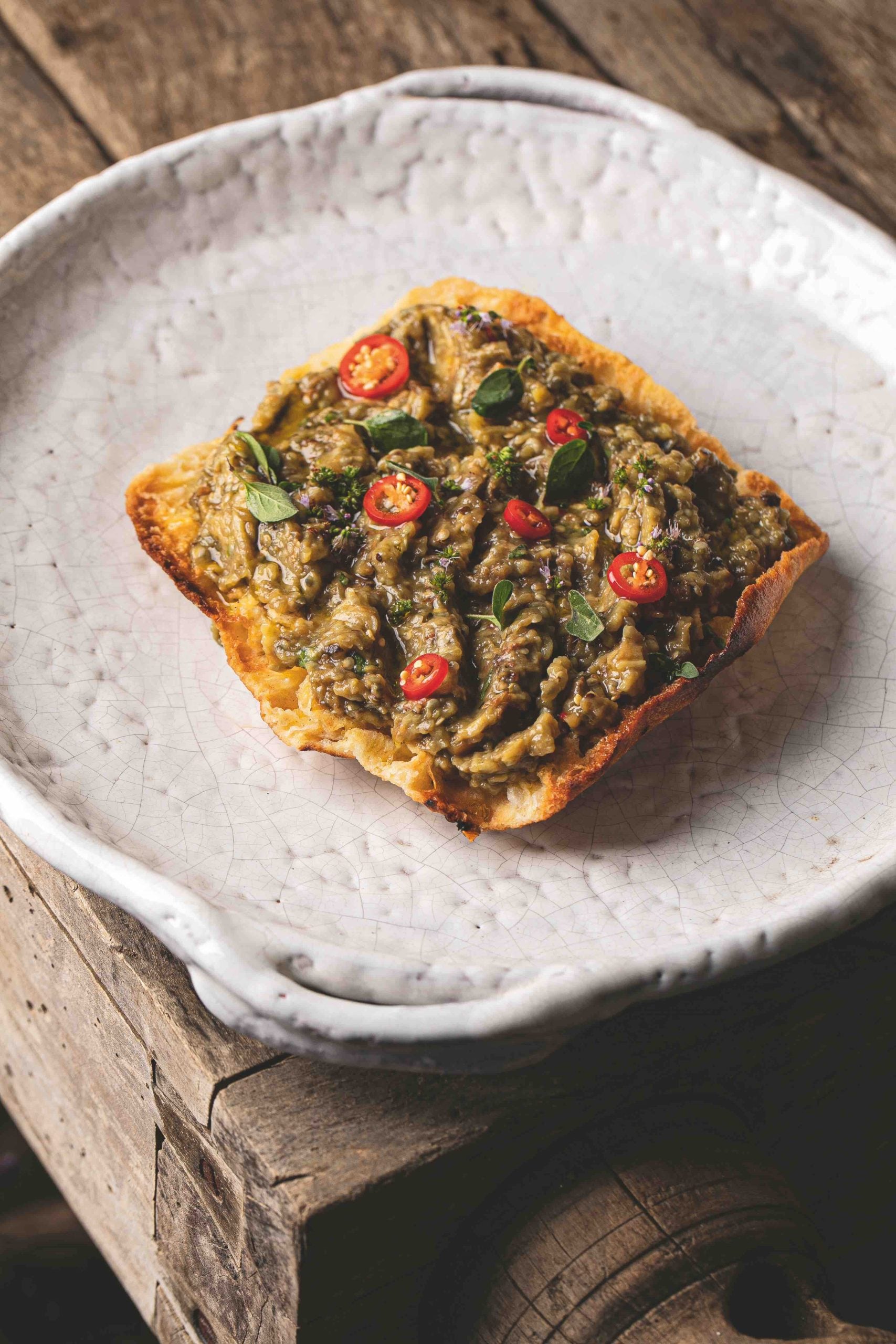 Frisella con baba ghanoush napoletano - Gambero Rosso